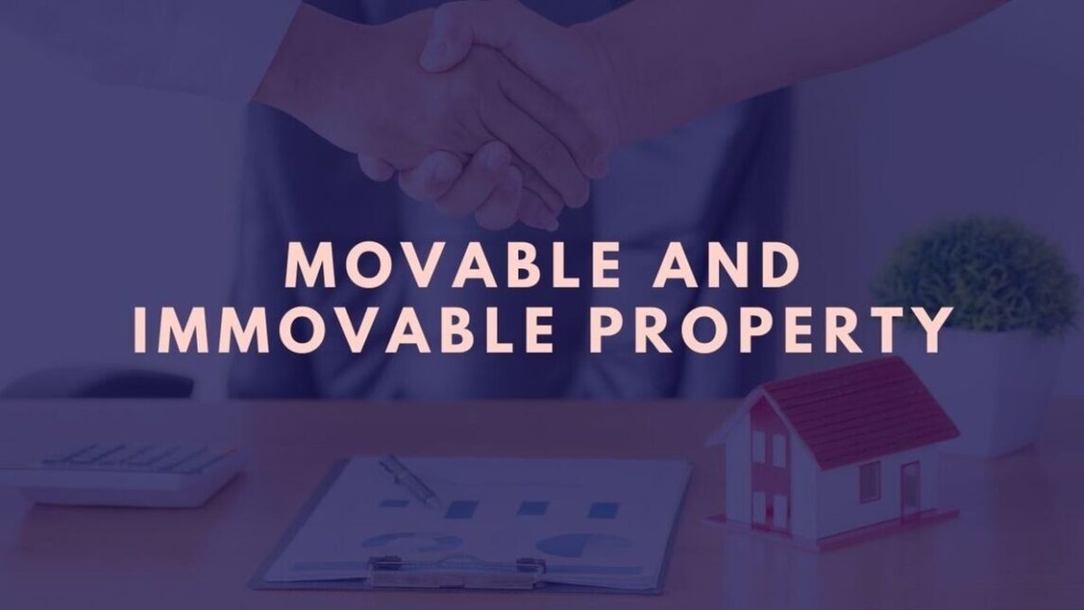 Check list for the Submission of Immovable/Movable Property case for ...