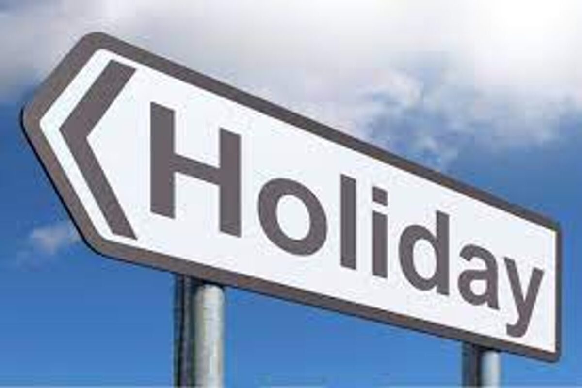 Holidays to be observed in Central Government Offices during the year ...